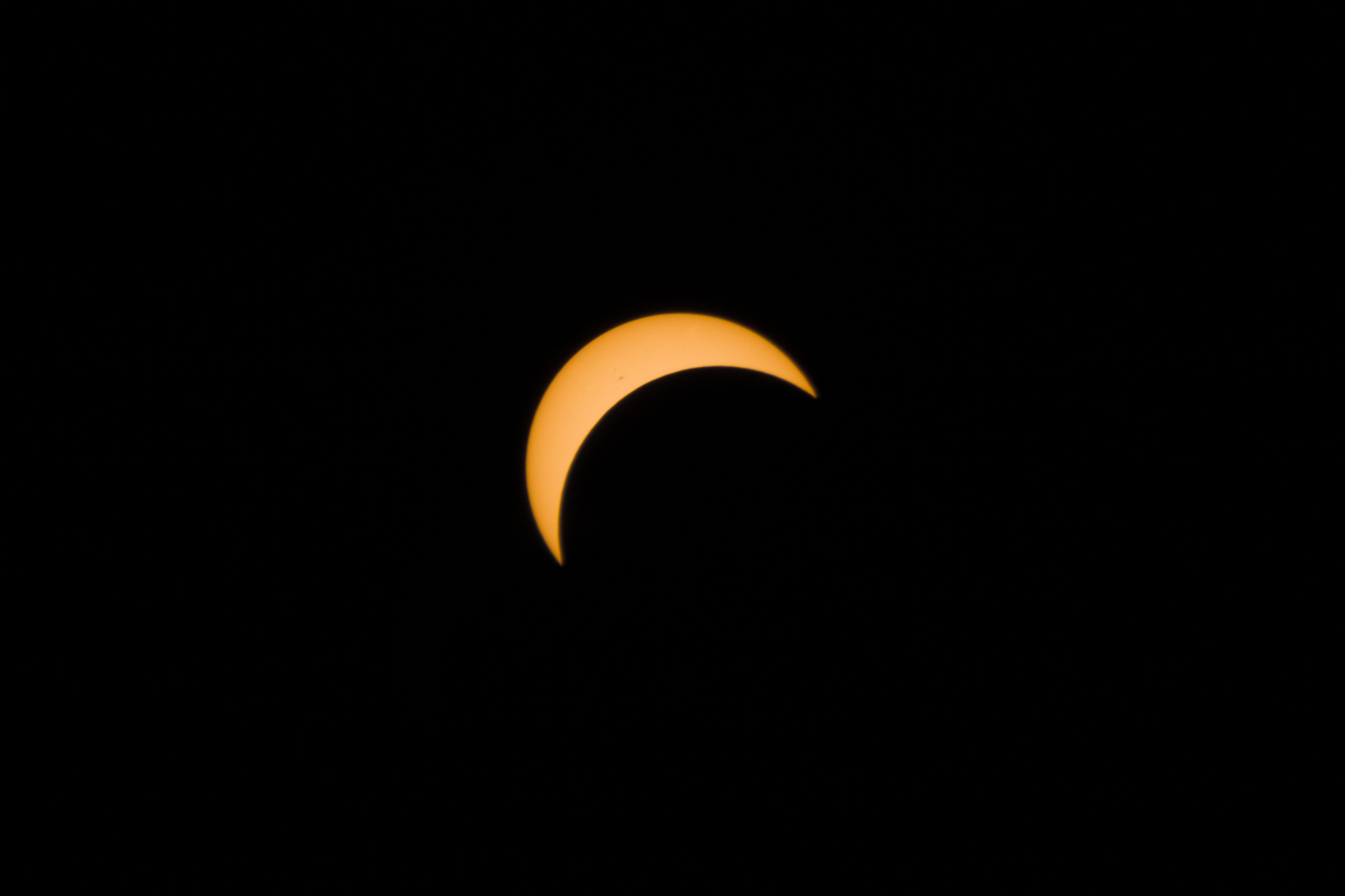 Digital Developments: The 2024 Solar Eclipse from Our House - Dane's Photography